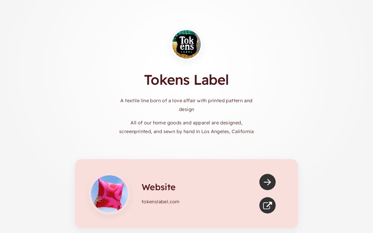 Tokens Label